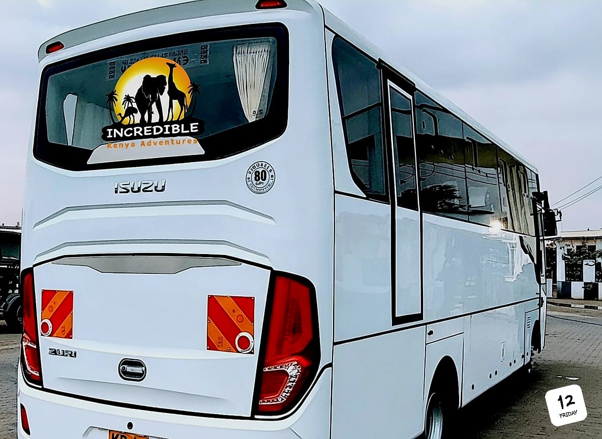 Hire of a 29-seater coach in Kenya | Incredible Kenya Adventures